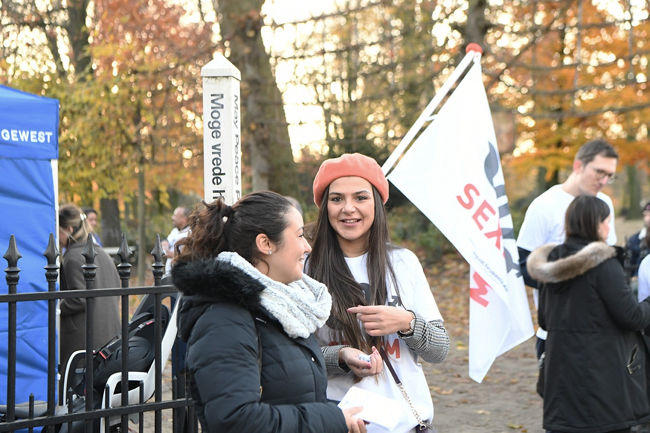 De wittelintjesactie van equal.brussels in beeld - GOB-SPRB