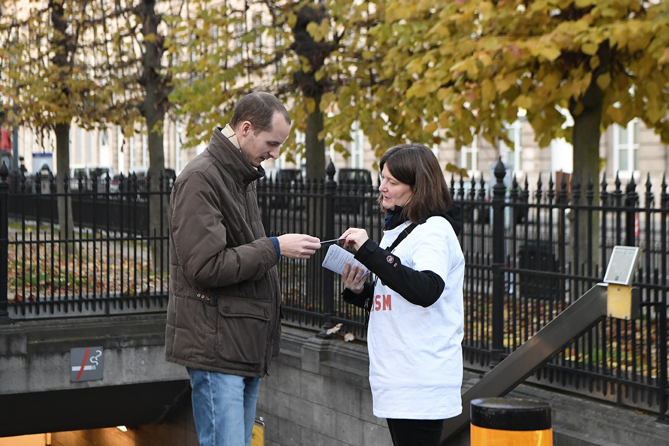 De wittelintjesactie van equal.brussels in beeld - GOB-SPRB