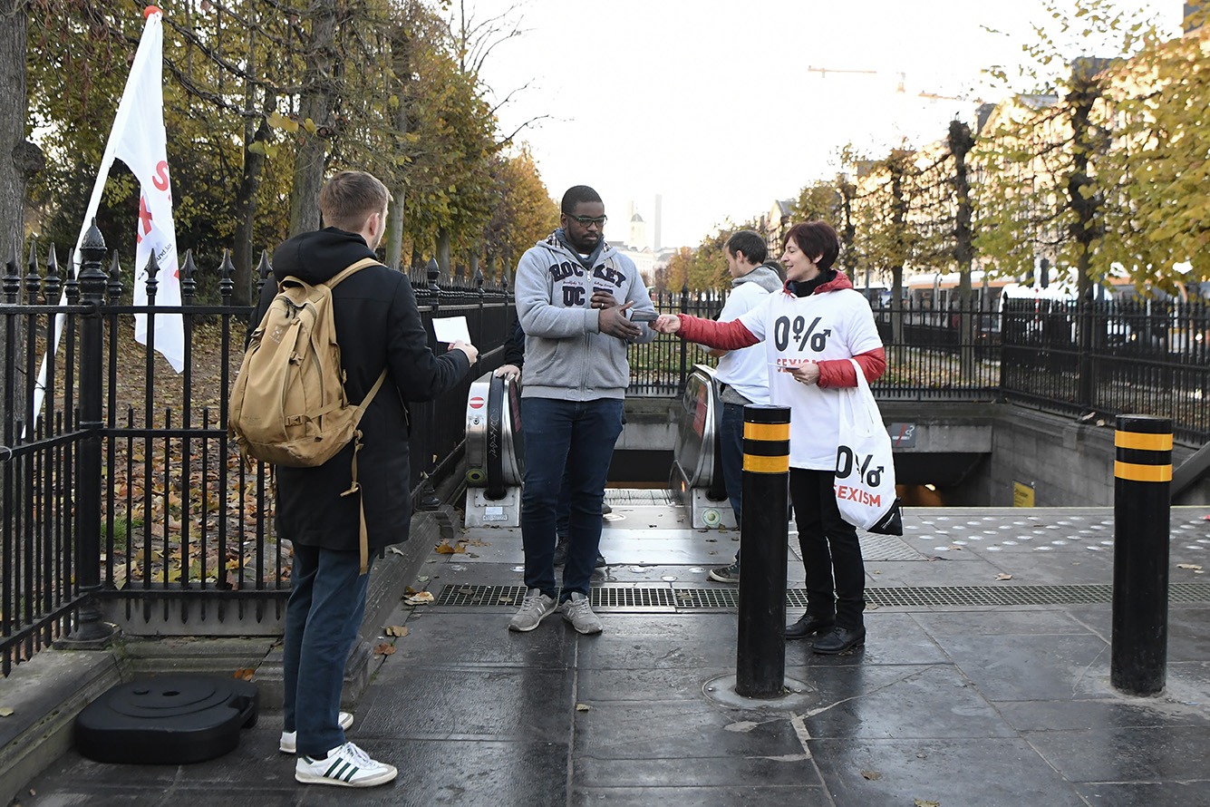De wittelintjesactie van equal.brussels in beeld - GOB-SPRB