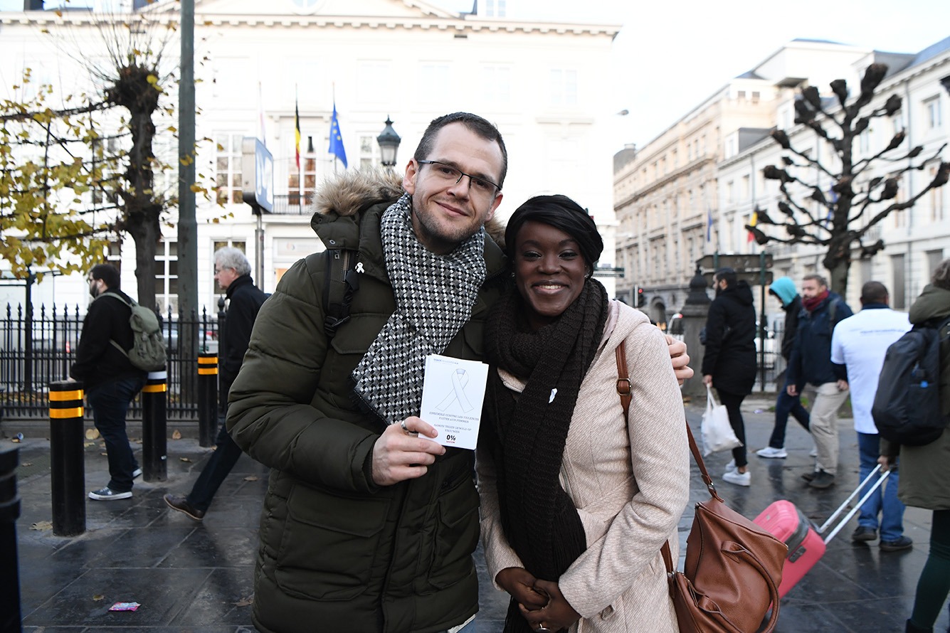 De wittelintjesactie van equal.brussels in beeld - GOB-SPRB